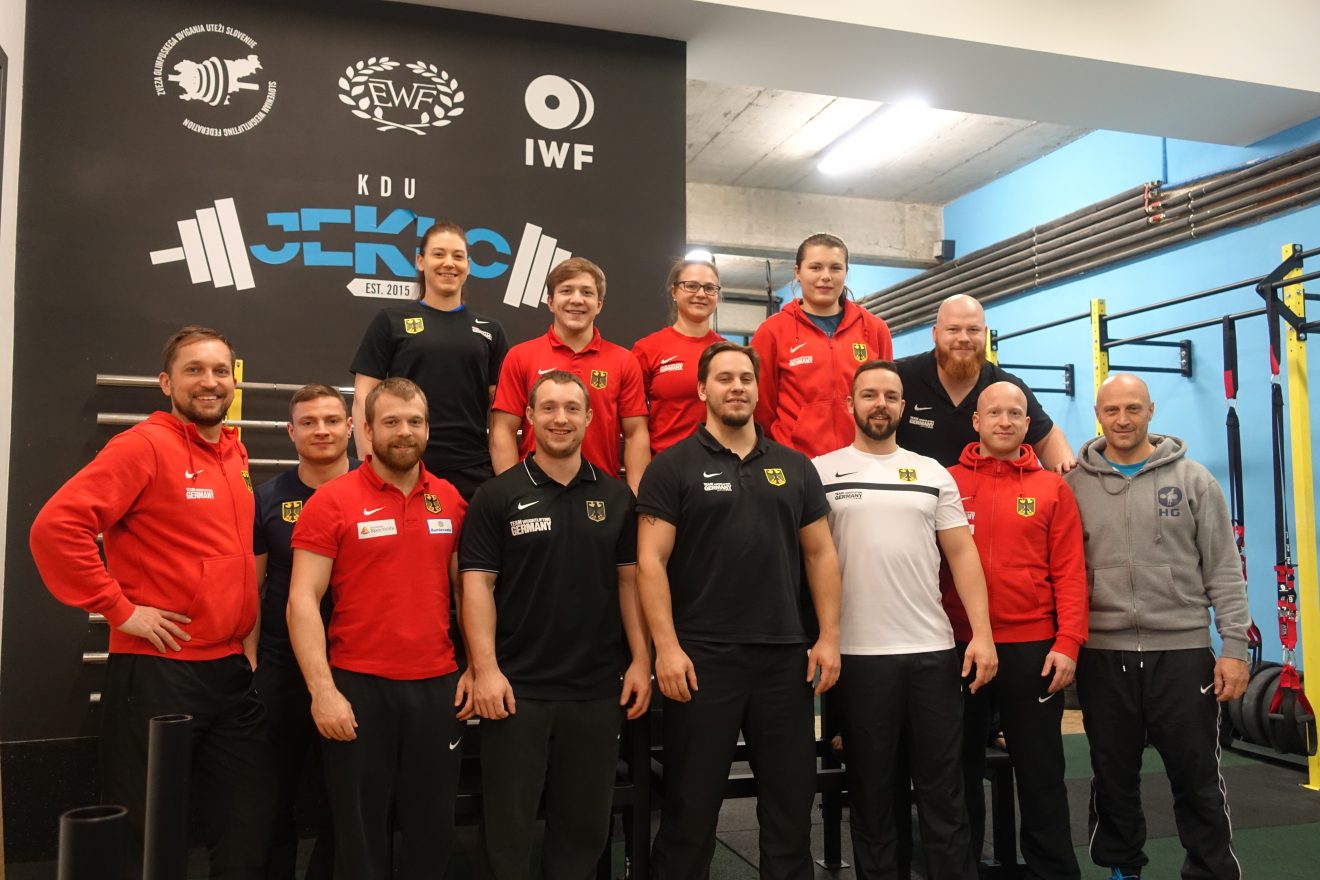 German Weightlifting team prepares for the European Championships in ...