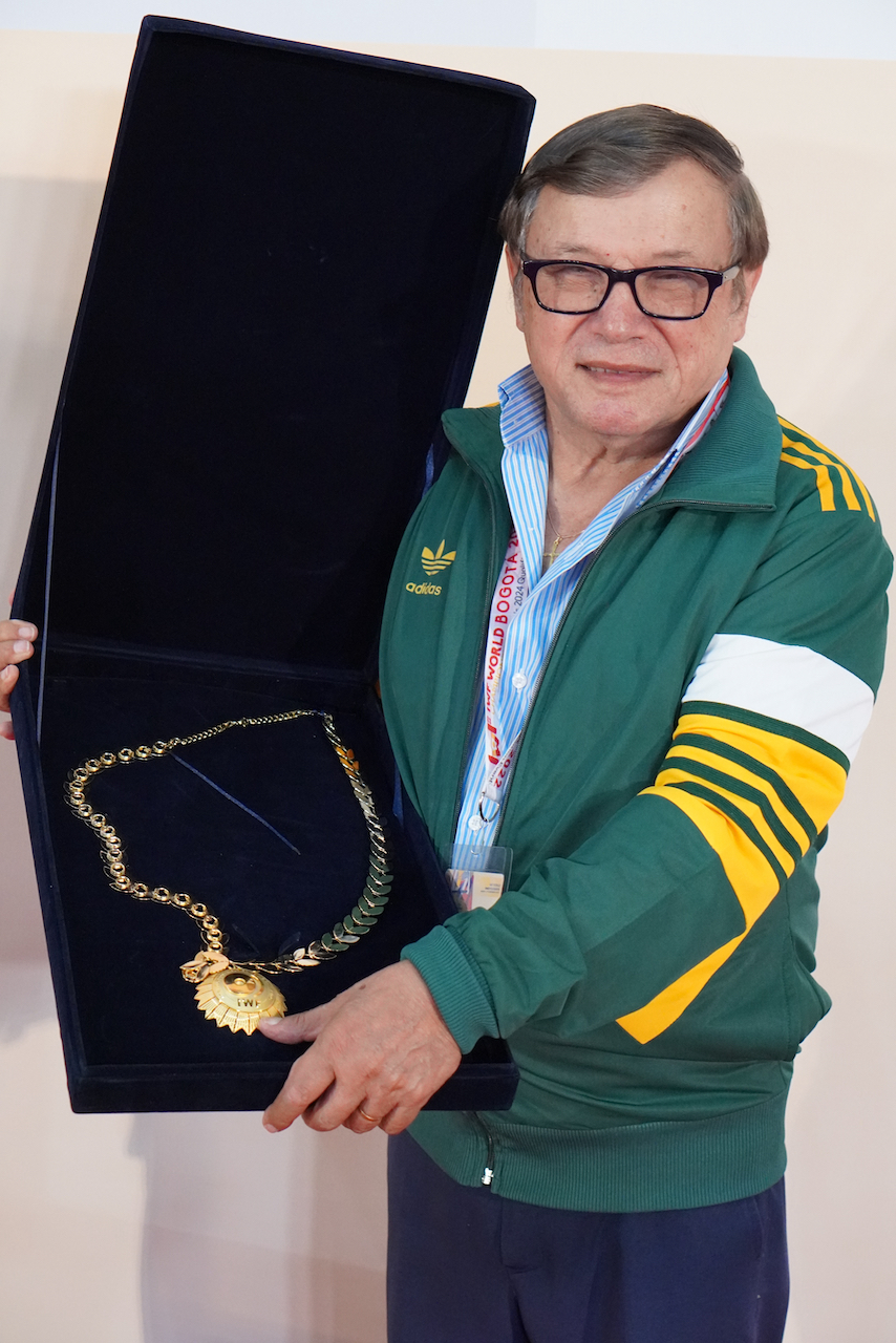 IWF honours Paul Coffa, coach of 540 weightlifters, with place in Hall ...