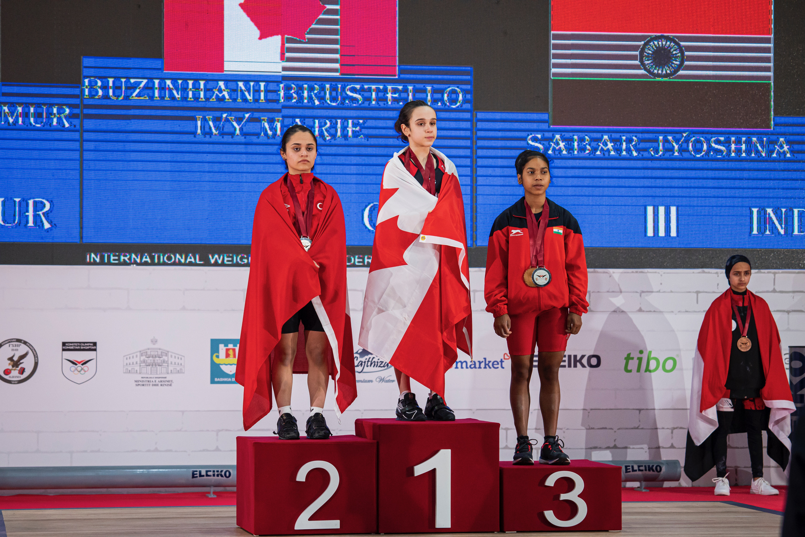 Durres, Day 1: 12-year-old Ivy takes gold for Canada to become ...