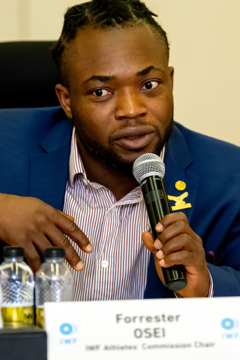 Riyadh, Day 9: It’s a happy birthday double for Osei at IWF Congress ...