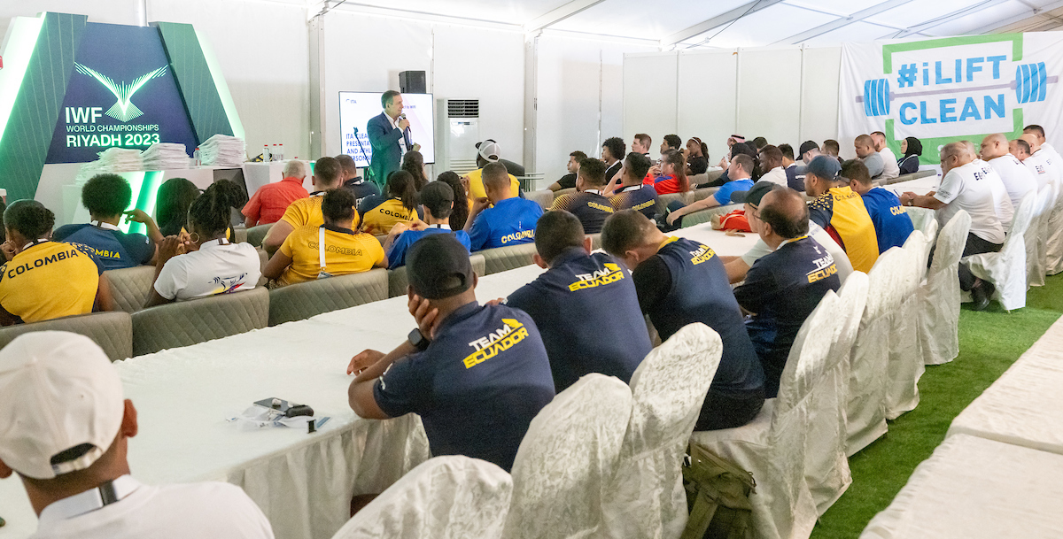 IWF/ITA Anti-Doping Seminar & education booth are happening soon in ...