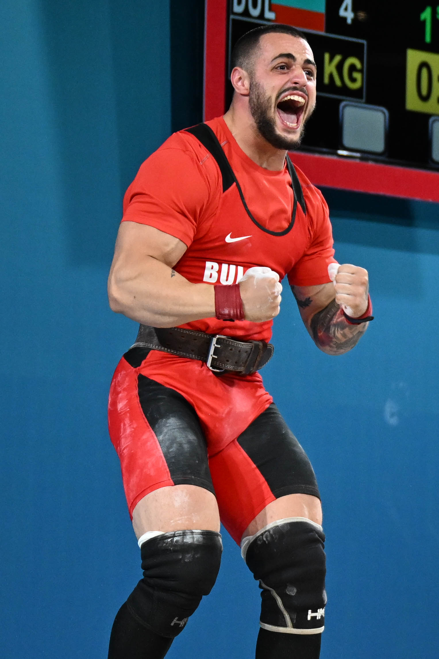 Paris, Men 89kg: Karlos Nasar smashes world records to take gold and become weightlifting’s flag ...