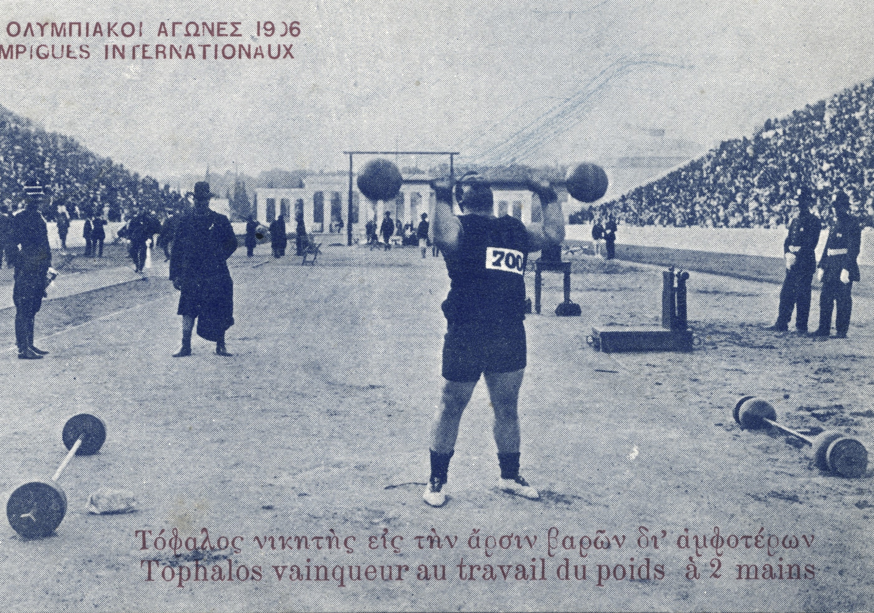 IWF120y/95 – 1906: Weightlifting again represented at the Intercalated ...