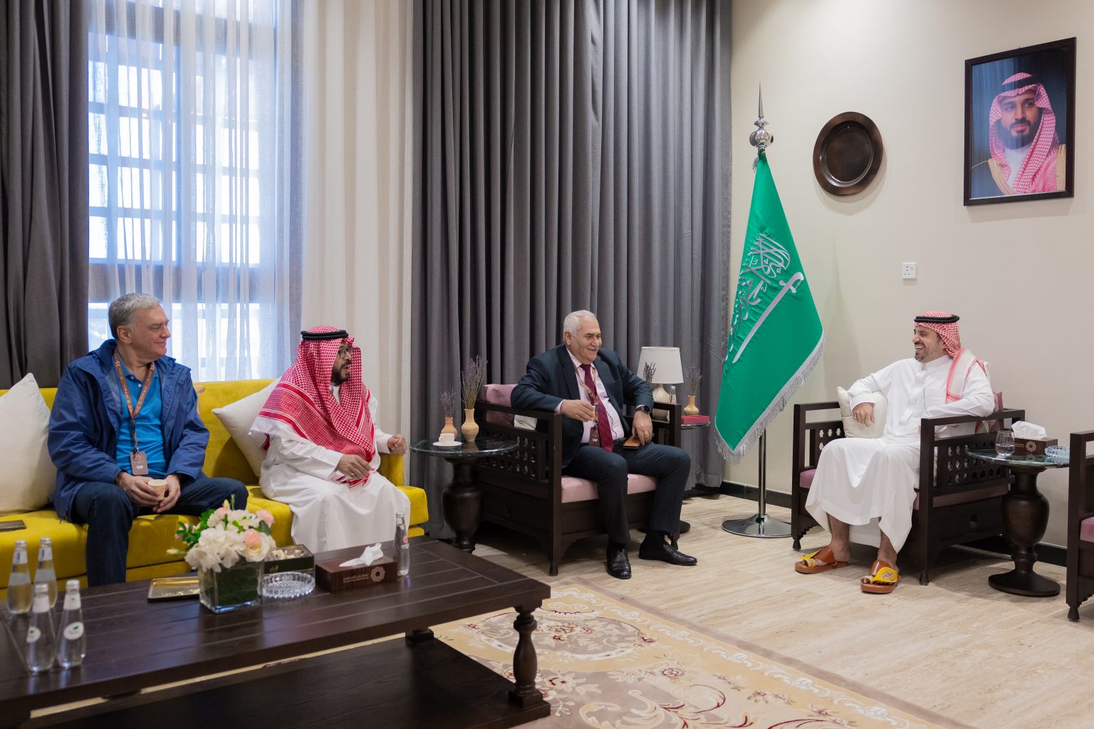 IWF President meets HH Prince Bin Jalawi in Saudi Arabia ...
